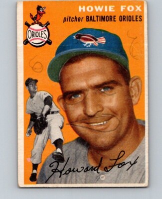 1954 TOPPS BASEBALL #246 HOWIE FOX LOW GRADE PU | eBay