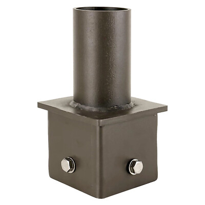 4 Inch Square Pole Bracket Tenon Adapter, Tenon Pole Bracket, Pole Top ...