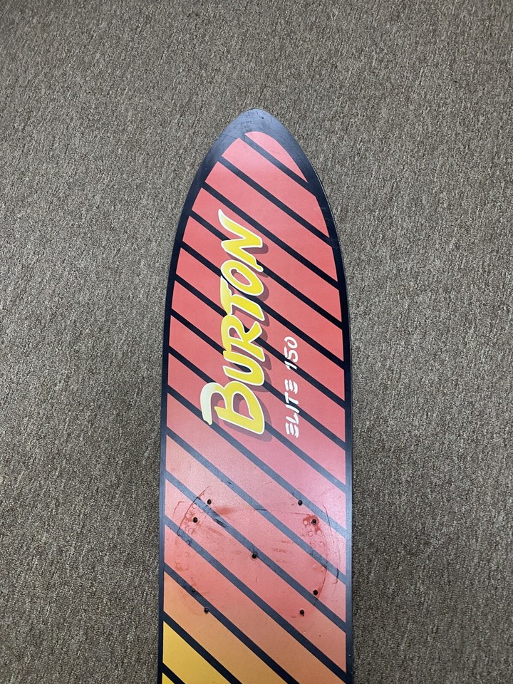 Vintage Snowboard Burton Elite 150cm 80’s Snowboard | eBay