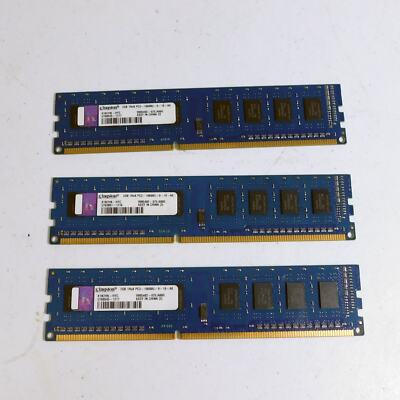 Lot of 3 Kingston 2GB RAM Modules K1N7HK-HYC DDR3 1333MHz | eBay
