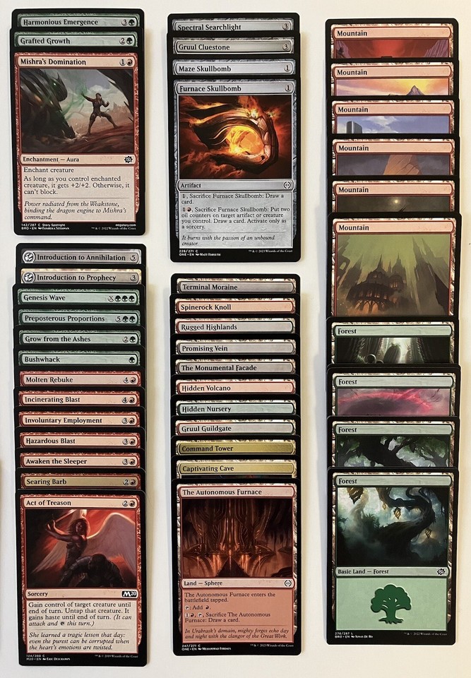 MTG Magic The Gathering Migloz, Maze Crusher Budget 100 Card Commander ...