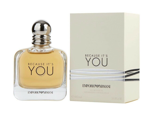 Because Its You by Emporio Armani EDP Spray for Women 3.4oz New Sealed ...