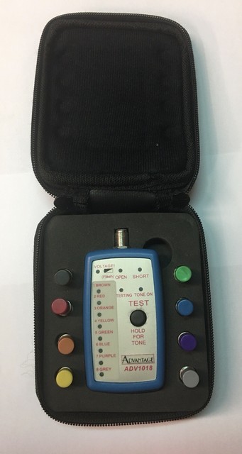 Advantage ADV1018 Coax Cable Mapper Toner Tracer for RG6 CATV for sale ...