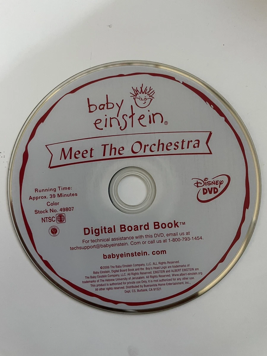 Baby Einstein Meet The Orchestra First Instruments Dvd