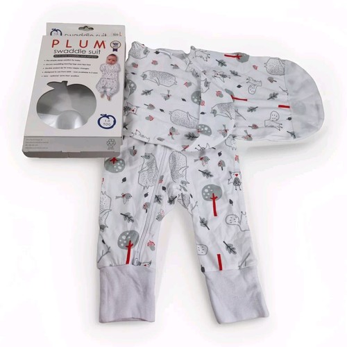 NEW Swaddle romper sleeping Suit Size L 3.5kg-7kg 1 Tog baby animal ...