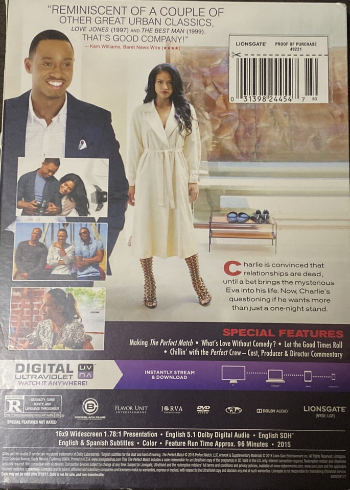 The Perfect Match (DVD, 2016) 31398244547| eBay