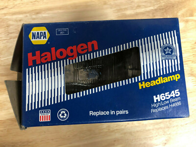 Napa H6545 Sealed Beam Halogen Headlamp Headlight Bulb 6545 | eBay