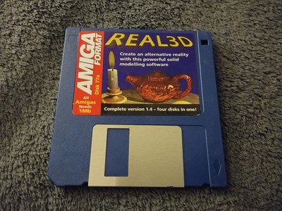 Real 3D Amiga Format Cover Disk 77a | eBay