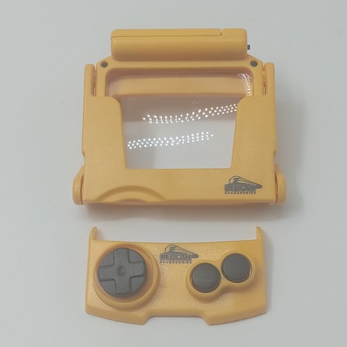 Pelican Gameboy Light Magnifying Case & Button Cover Yellow Tested | eBay