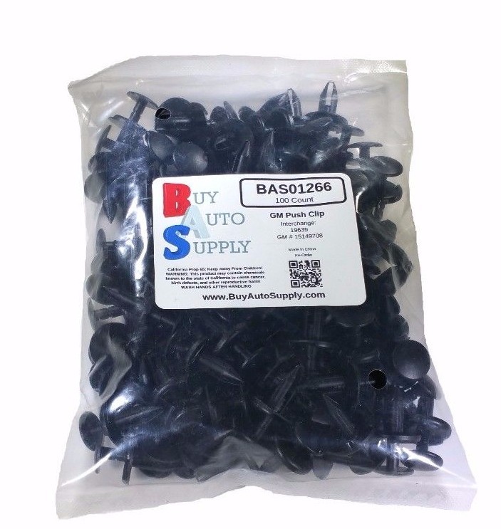 Fender Liner Splash Shield Push Clip Retainer Fits GM 15149708 Auveco ...