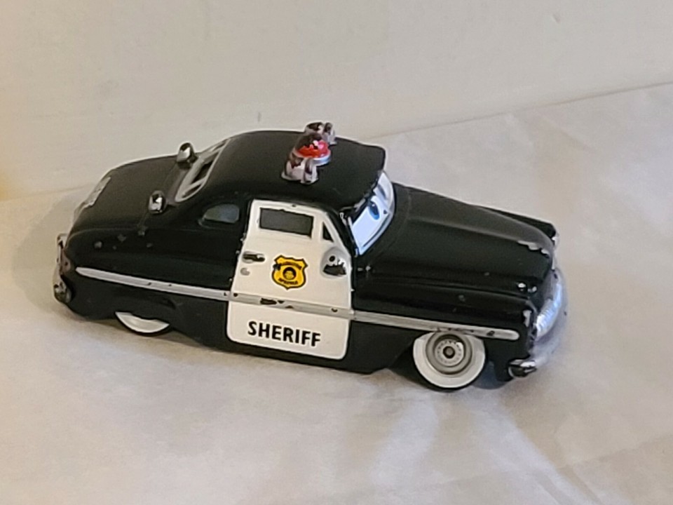 Disney Pixar Cars Sheriff Cop Police Toy Car * READ DETAILS | eBay