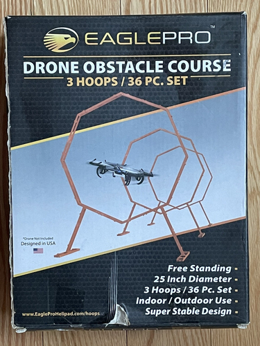 Eaglepro Drone Obstacle Course 3 Hoops 36 pc. Set | eBay