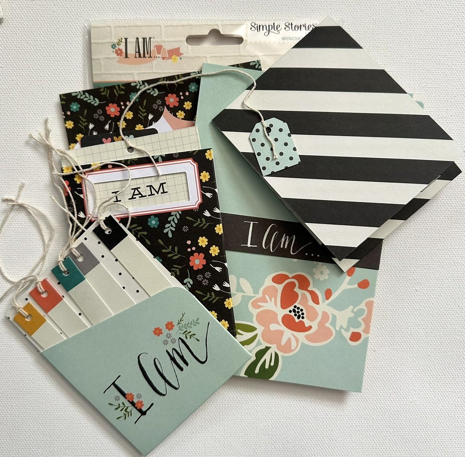 Simple Stories (I AM) 6x8 Paper Pad & Embellishments - Save 50% [Set A ...