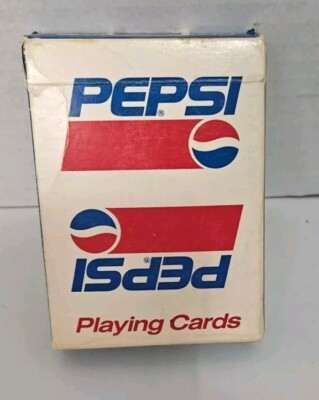 Vintage 1989 Pepsi Brand Soda Playing Cards, Complete Set, Used | eBay
