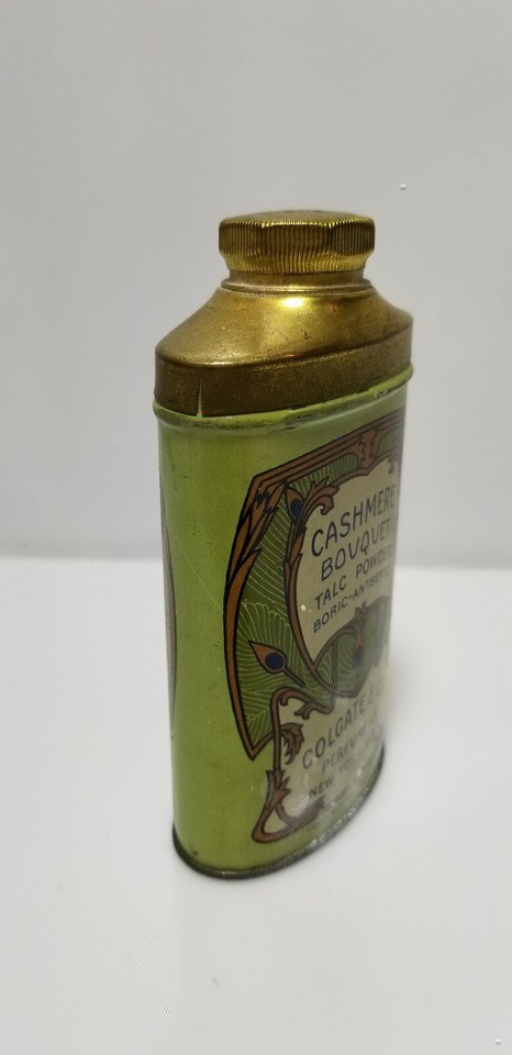 Vintage Talcum Powder Tin Colgate Cashmere Bouquet | eBay