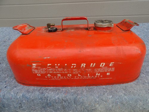 Vintage OMC Johnson Evinrude 3 gal. outboard gas fuel tank | eBay