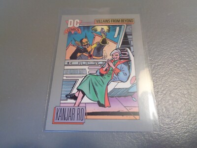 KANJAR RO (DC Comics Cosmic Series 1, 1992 Impel) [NEAR MINT+] Card ...