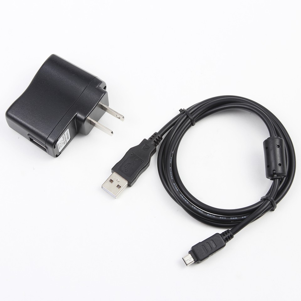USB AC Power Adapter Charger Cord For Olympus FE-4020 FE-4030 5030 5040 ...