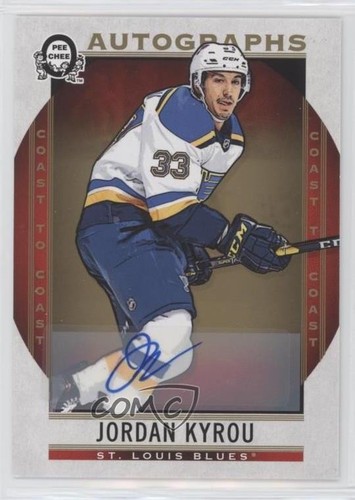 2018 O-Pee-Chee Coast to Canadian Tire Rookies Jordan Kyrou #183 Rookie ...