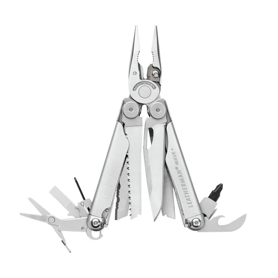Leatherman Wave Plus Multi-Tool 17 Function MPT 832531 Stainless Steel W Sheath 37447000706| eBay