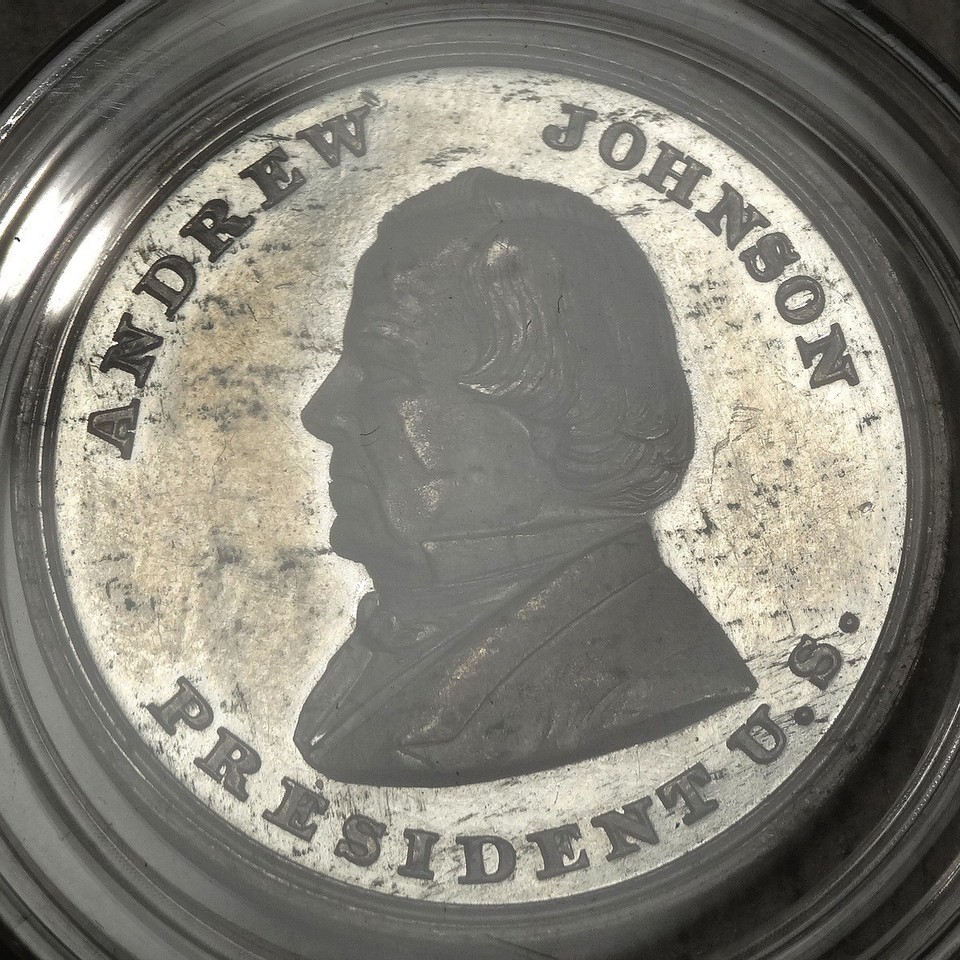 Andrew Johnson 1866 Campaign Medal, Dewitt AJOHN-1866-1 | eBay