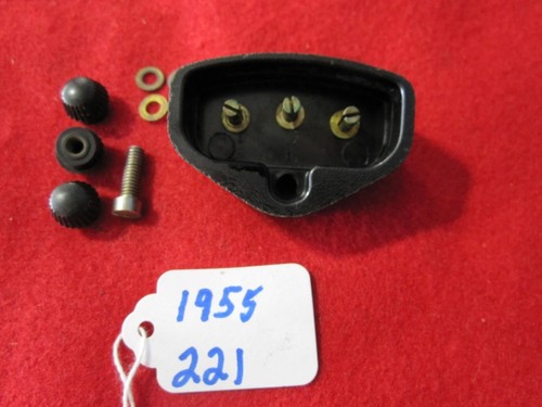 Vintage 1955 Singer 221 FEATHERWEIGHT SEWING MACHINE MALE 3 PRONG ...