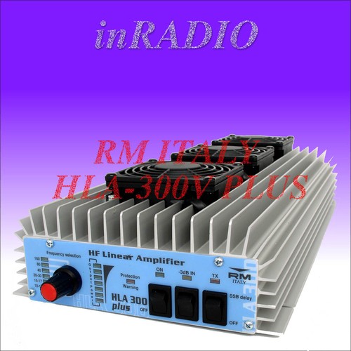 RM ITALY HLA-300V PLUS - 1.8 - 30 MHz 300W (up to 550W) POWER AMPLIFIER ...