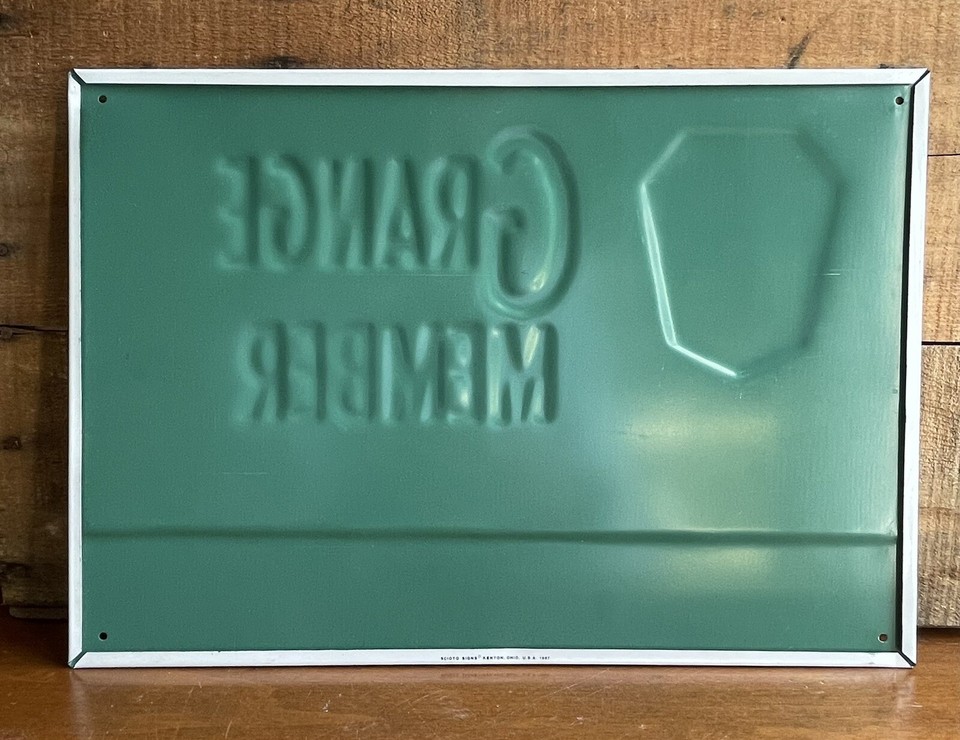 Vintage Embossed GRANGE Mutual Casualty Co. Agricultural Insurance ...