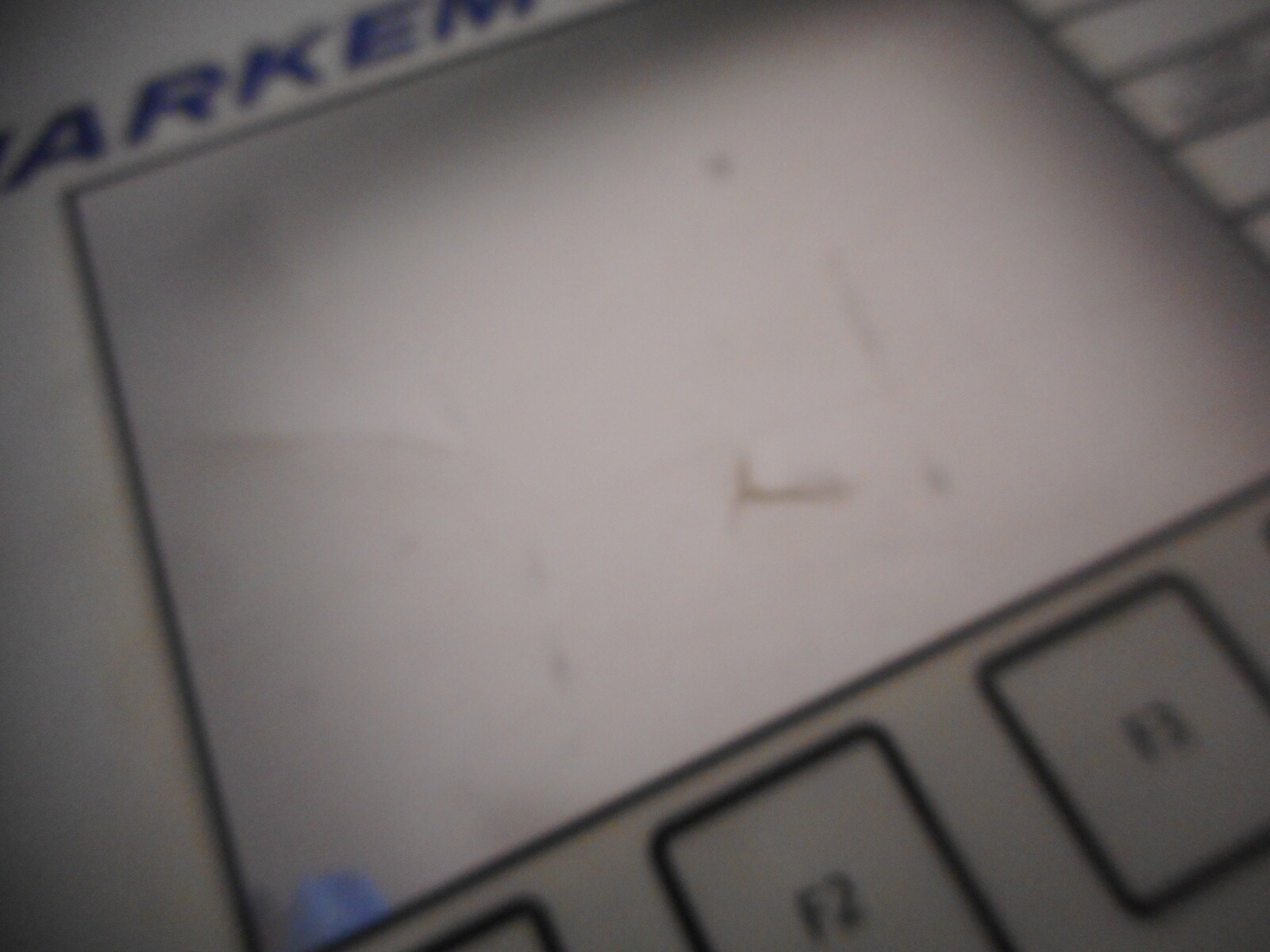 MARKEM SERIES 5000 Membrane Keyboard Operator Panel -- 1392 -- EP-13 ...