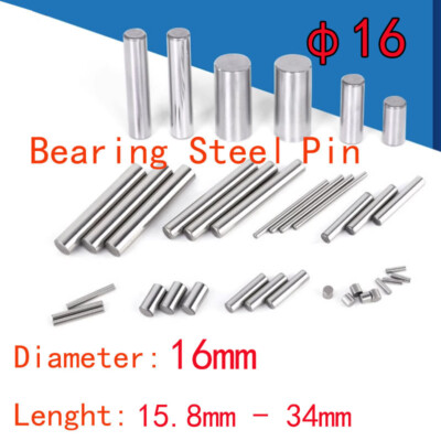 φ16 16mm Diameter Bearing Steel Pin Cylindrical Solid Dowel Pins 15.8mm ...