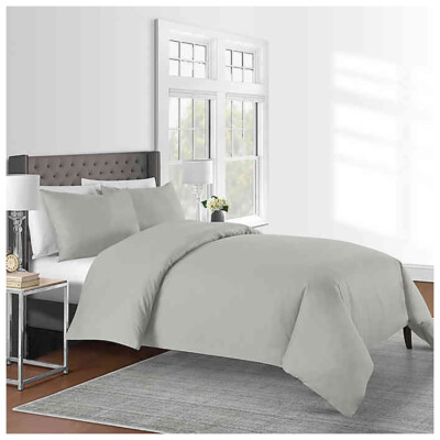 Sunham Home Fashions 625-Thread-Count Full/Queen Duvet Cover Set in ...