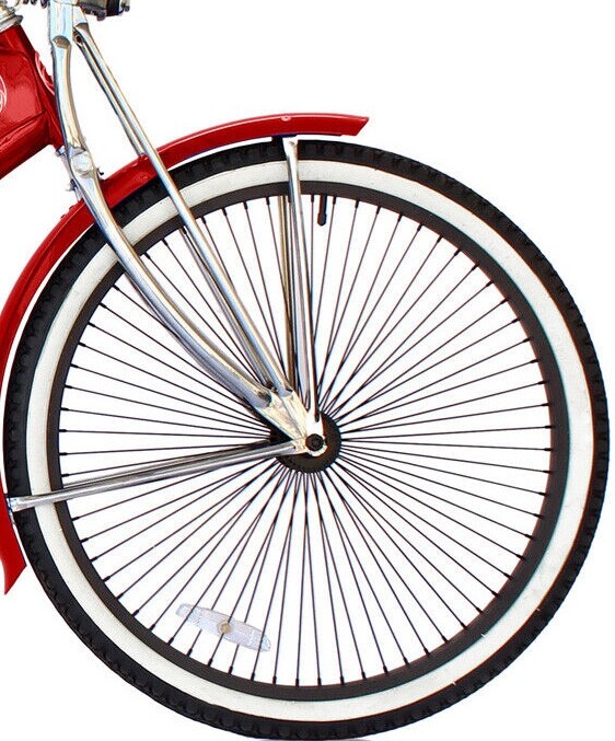 Micargi 26" Stretch Bike Puma GTS 68 Spokes Rim Retro Steel Frame ...