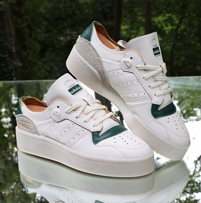 Adidas Rivalry Summer Low Men’s Size 10 White Collegiate Green Custom ...