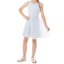 BNWT FRENCH CONNECTION GIRLS SIZE AGE 5-6 BABY BLUE SEQUIN DRESS NEXT ...