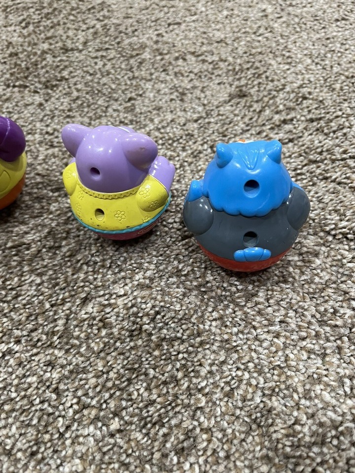 Vintage Playskool Weebles Wobble Figures Lot of 4 Toy Characters | eBay