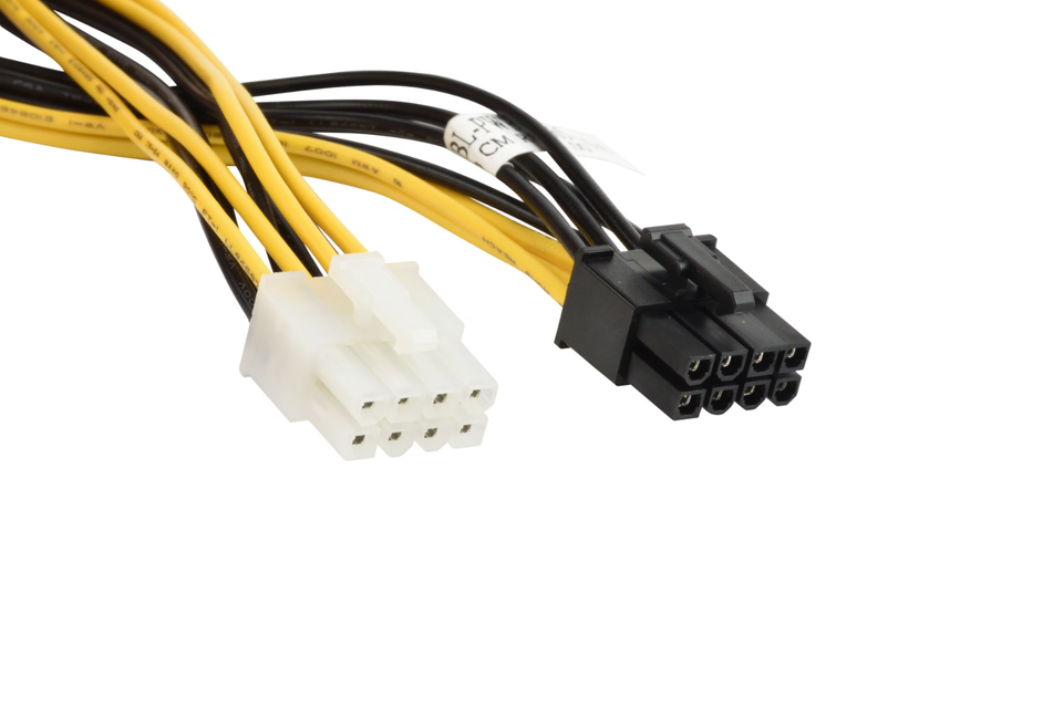 Supermicro CBL-PWEX-0665 8-Pin CPU to 8-Pin PCIe 30cm GPU Power Cable ...
