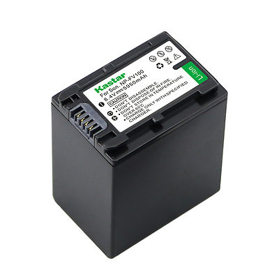1x Kastar Battery for Sony NP-FV100 HDR-TD10 HDR-TD20V HDR-TD30V HDR ...