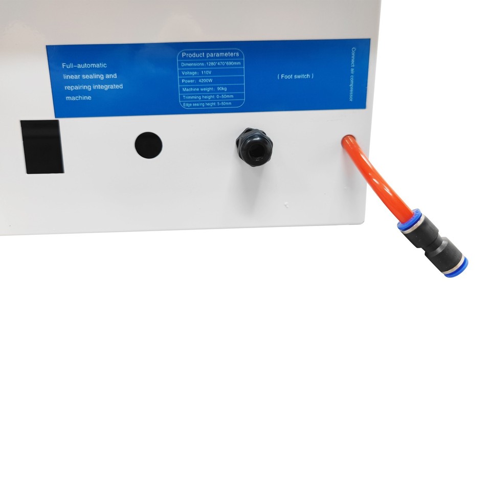 110V Straight-Line Automatic Woodworking Edge Banding Machine Double ...