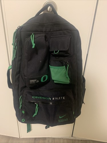 Oregon Ducks Team Issued PE Nike Athlete Backpack Green Black | eBay