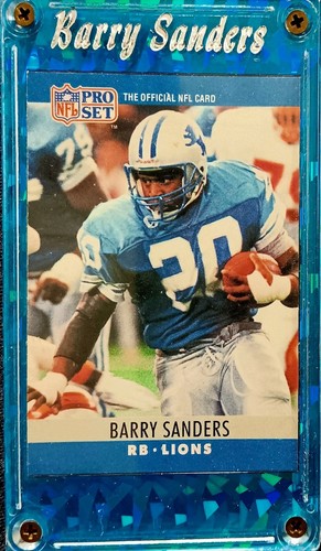 1990 Barry Sanders Pro Set #102 PSA 7 EPIC BARRY CARD 🔥🔥 | eBay