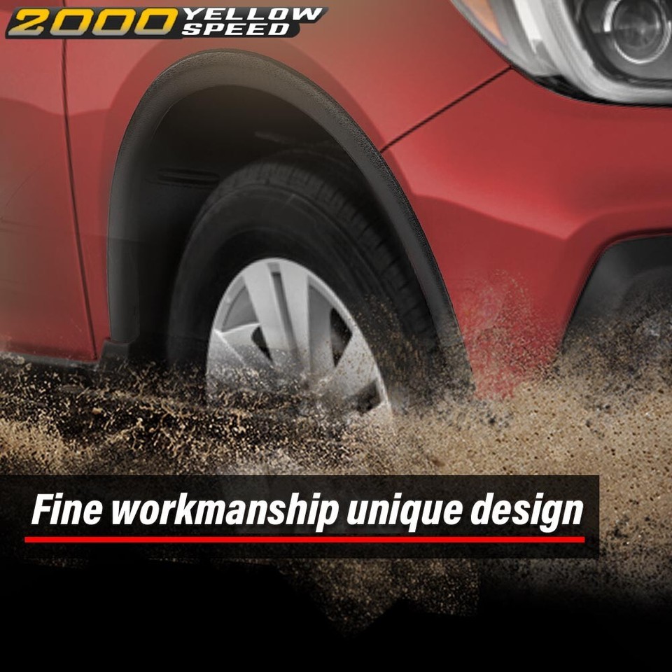 Fit For 2015-2019 Subaru Outback Wheel Arch Molding Fender Flare Kit ...