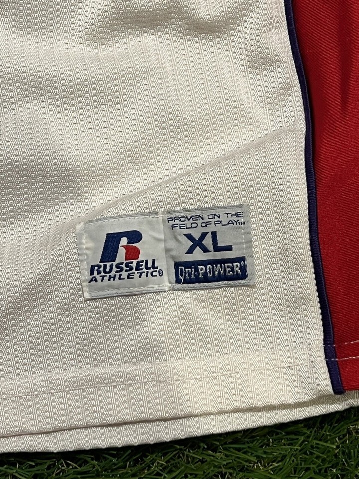 GAME WORN Russell New Orleans Voodoo AFL Football Jersey Roosevelt ...