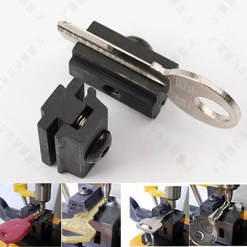 New Key Clamp 2pc Vertical Fixture Auxiliary Tooth Opening Locksmith ...