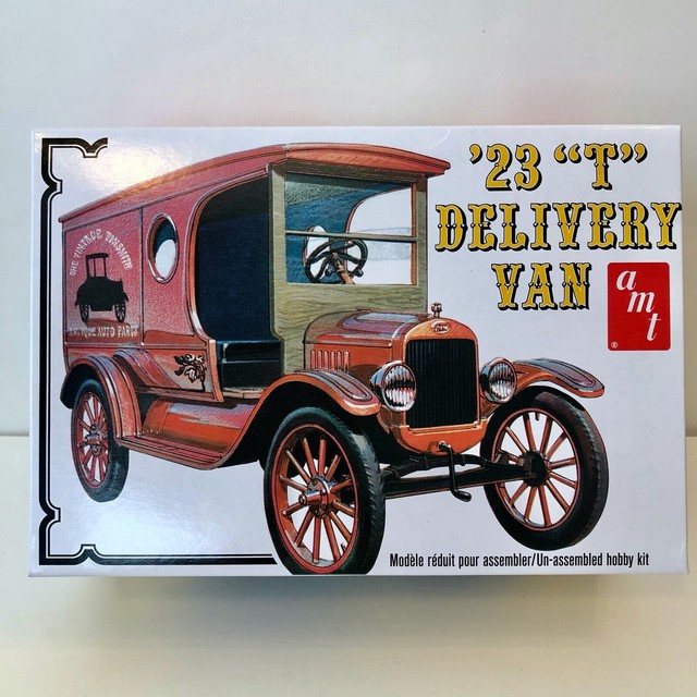 AMT 1:25 1923 Ford Model T Delivery Van Kit #860/12 | eBay