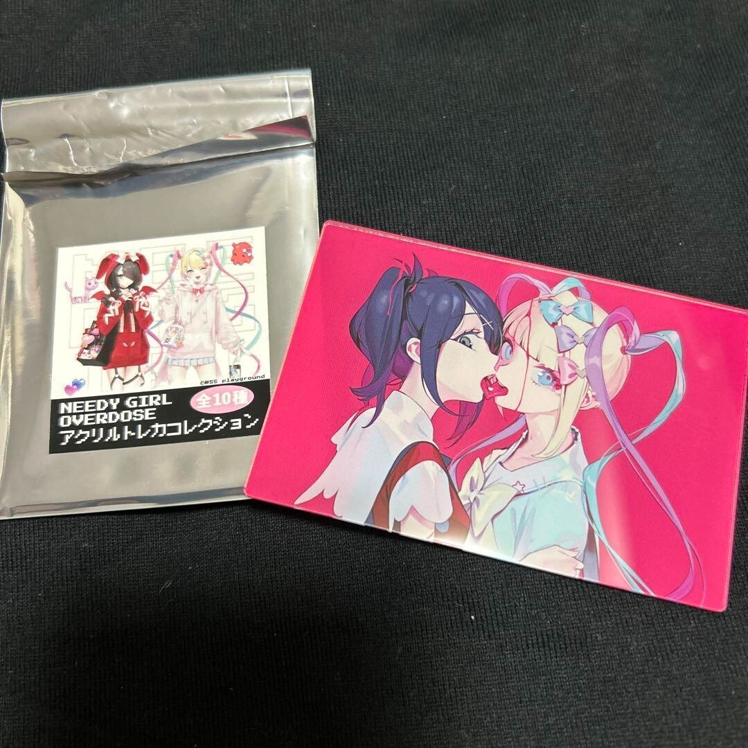 NEEDY STREAMER OVERLOAD Exhibition Choten-chan Ame-chan Acrylic Trading ...