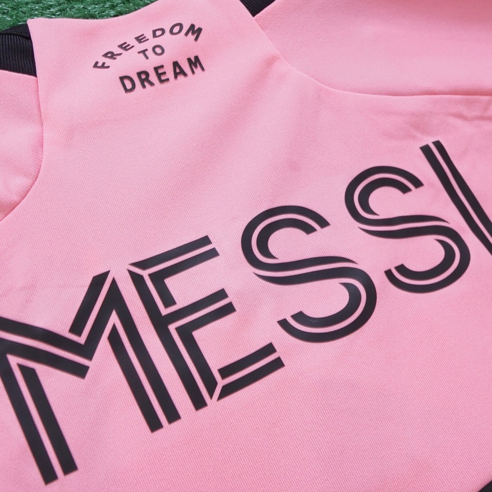 Leo Messi INTER MIAMI CF Adidas 24/25 Men's HOME (Easy Pink) JERSEY ...