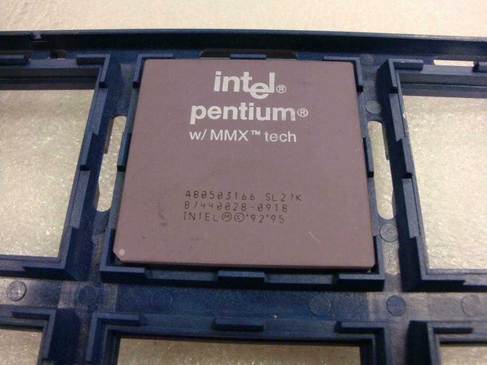Intel Pentium MMX A80503166 SL27K Socket 7 Processor CPU | eBay