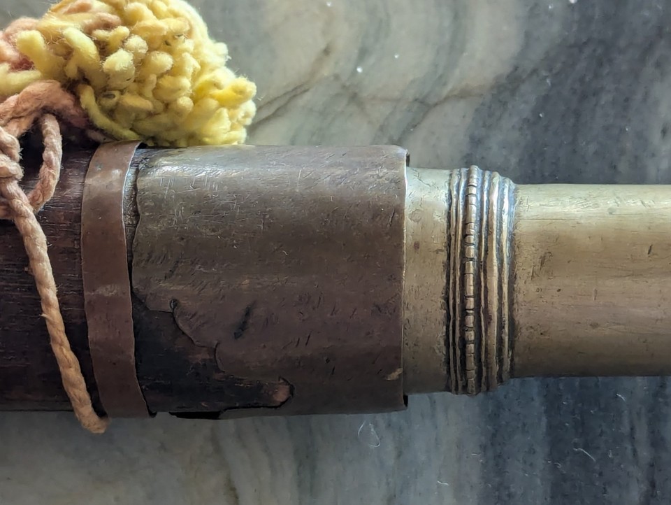 Antique Dha Sword Southeast Asia Laos,Hand Etched Blade,Wood Scabbard ...