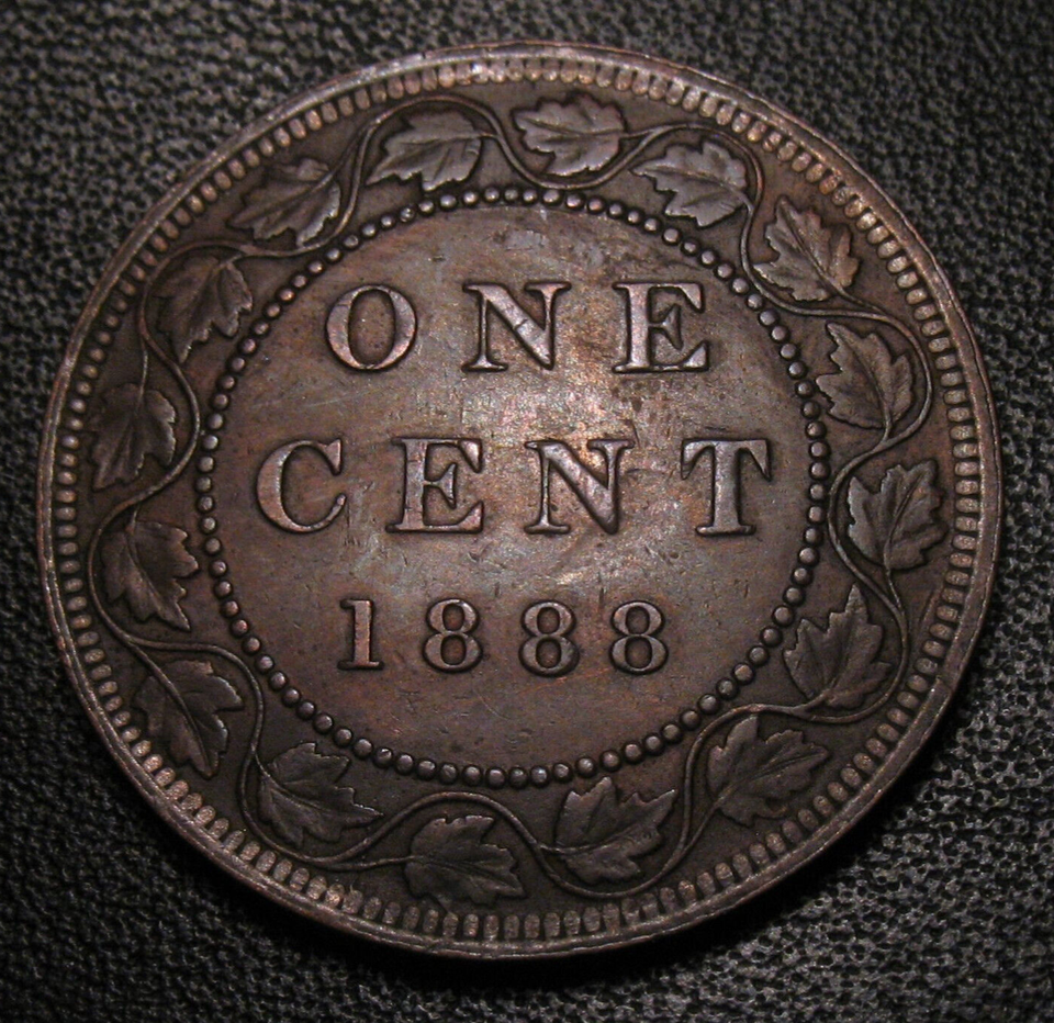 Old Canadian Coins 1888 Large Cent Canada Highgrade Beauty | eBay