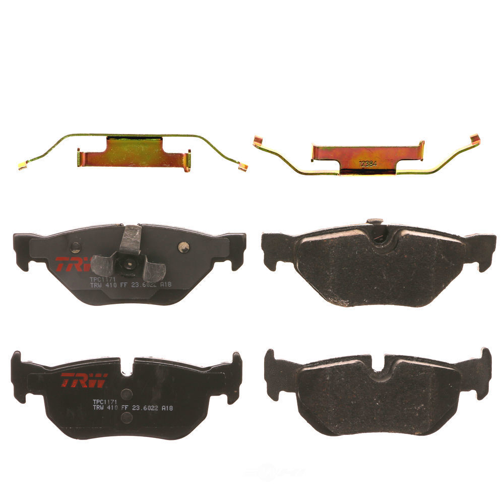 Disc Brake Pad Set-Premium Disc Brake Pad TRW TPC1171 for sale online ...